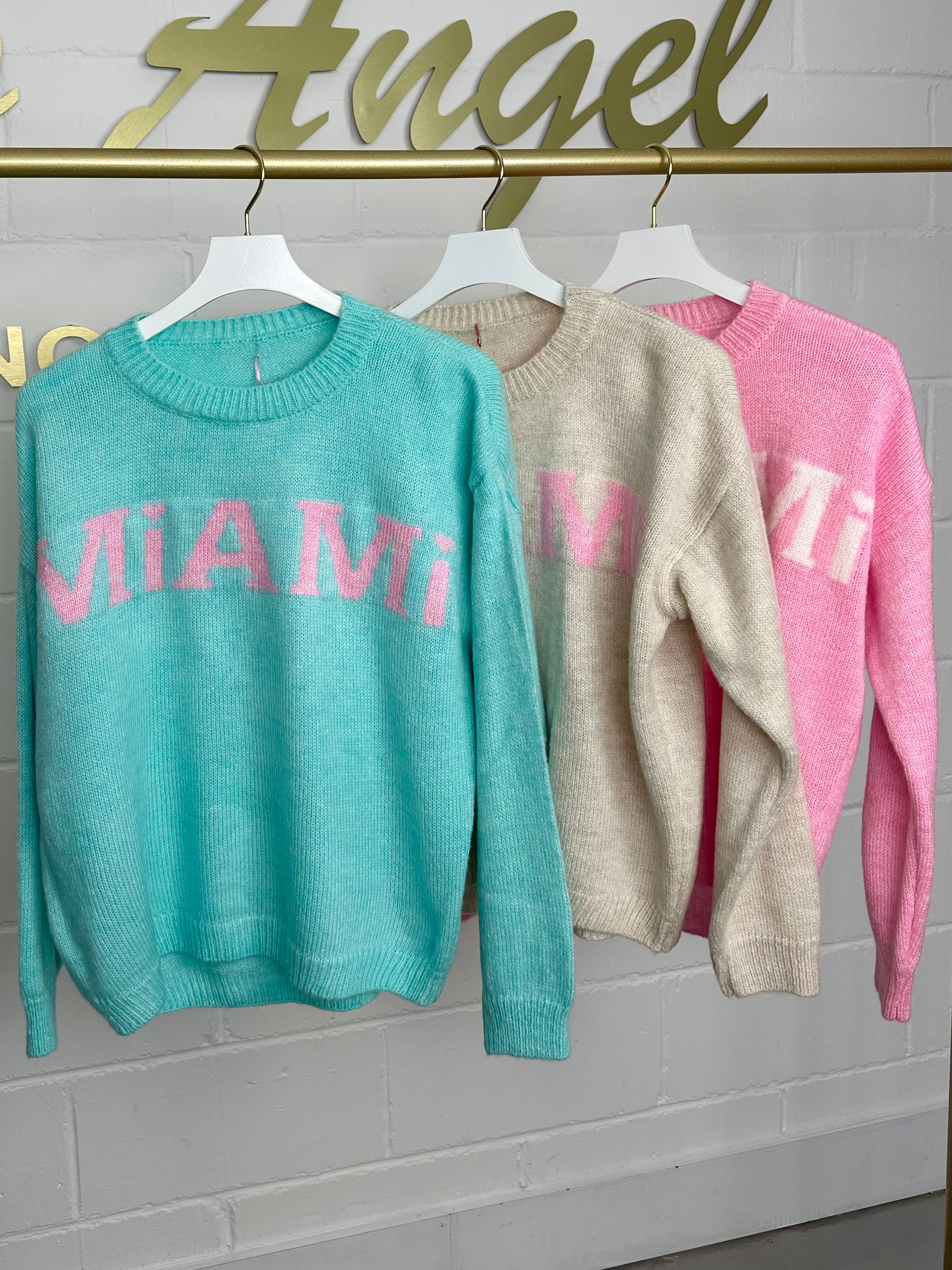 Soft Knit MIAMI Jumper (3 Colours) – No Angel Clothing
